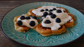 Ekta gamaldags vöfflur | UPPSKRIFTABÓK